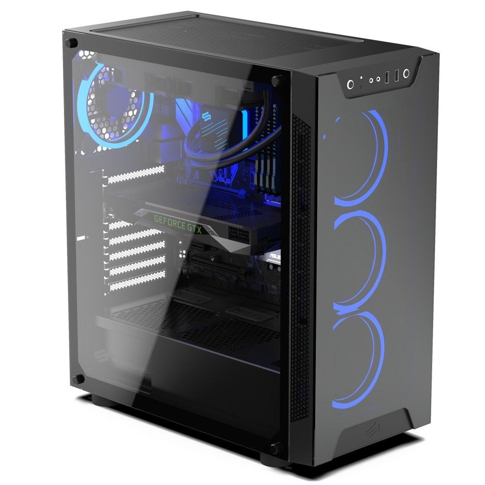 SilentiumPC Armis AR5X TG RGB SPC212. Obudowa do komputera | BlackWhite.tv